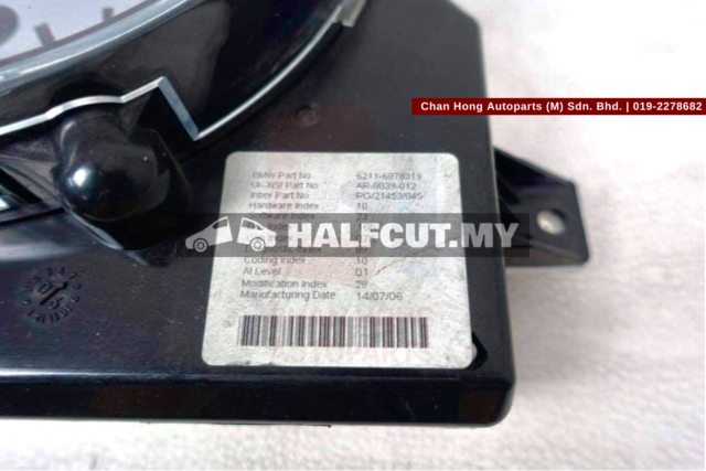 Mini Cooper R53 Speedometer - Halfcut Malaysia Kuala Lumpur Selangor ...