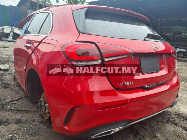 MERCEDES BENZ A180 W177 REAR COMPLETE HALFCUT HALF CUT - Halfcut ...