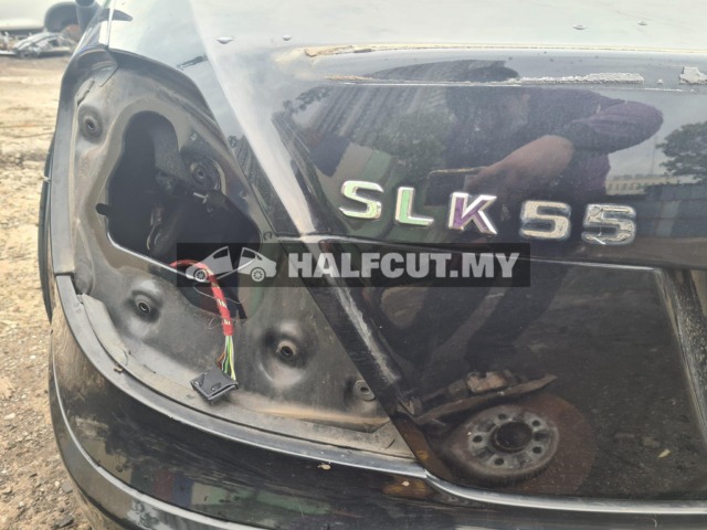 MERCEDES BENZ SLK W171 REAR COMPLETE HALFCUT HALF CUT - Halfcut ...