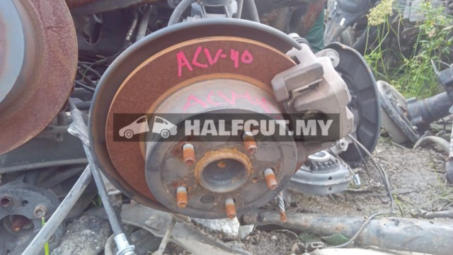 TOYOTA HARRIER ACV40 REAR AXLE - Halfcut Malaysia KL Selangor Penang ...