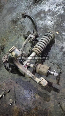 TOYOTA HILUX KUN26 FRONT AXLE LH - Halfcut Malaysia KL Selangor Penang ...