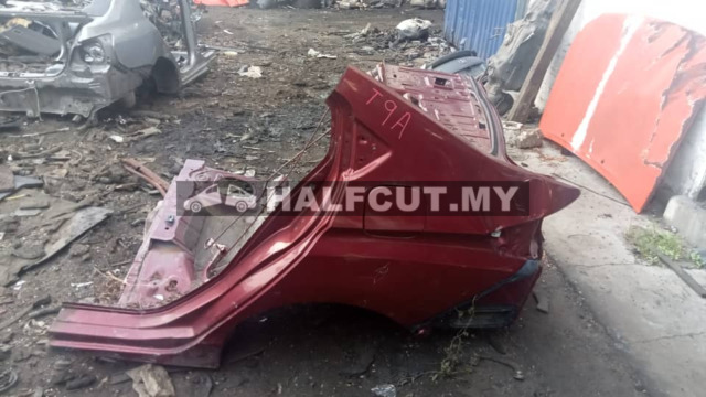 HONDA CITY T9A REAR FENDER LH - Halfcut Malaysia KL Selangor Penang ...